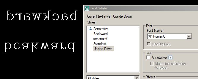 Solved: Text not goingt Backwards or Upside Down - Autodesk Community