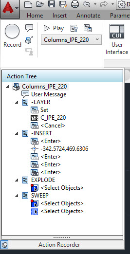 Solved: how to create action recorder in autocad - Autodesk Community