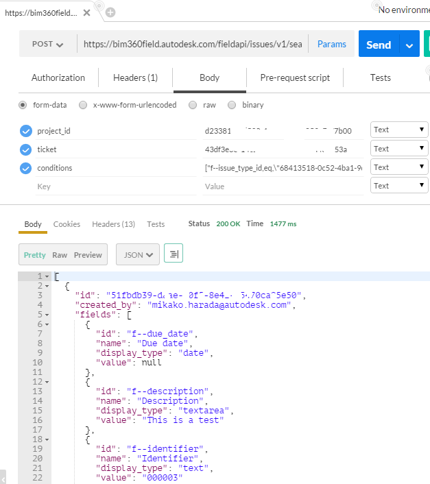 Solved: BIM 360 Field Issue API Filter - Autodesk Community
