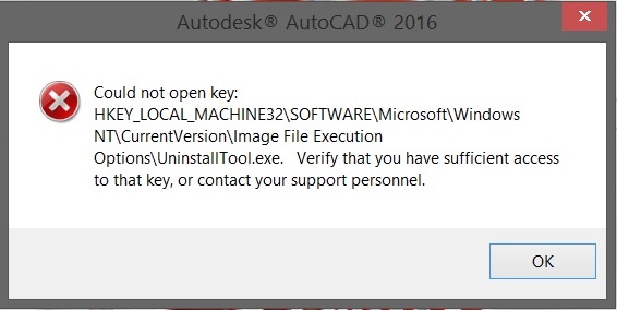 could not open key: HKEY_LOCAL_MACHINE32 - Autodesk Community