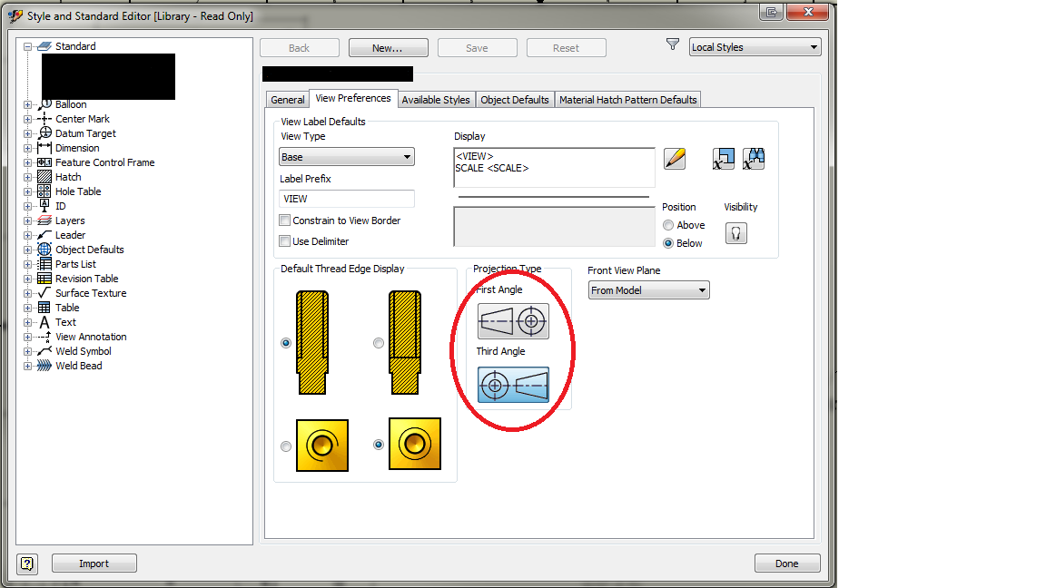 Solved: iLogic First Angle Projection - Autodesk Community