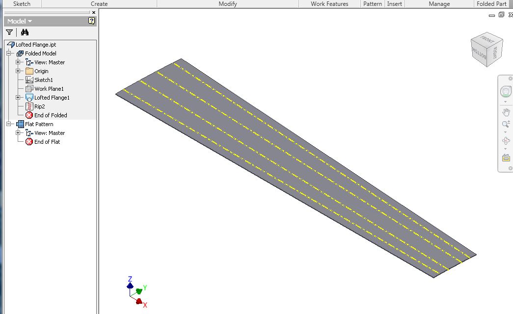 Solved: how to create a square tube with a vertical taper and a horizontal taper - Autodesk ...