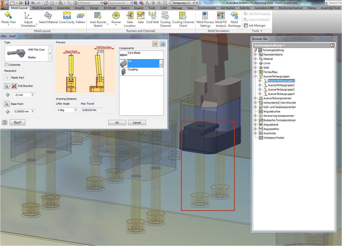 Tooling: Add screws to lifter components - Autodesk Community