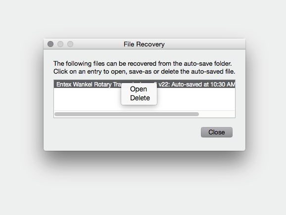 File Recovery dialog box needs improvement - Autodesk Community
