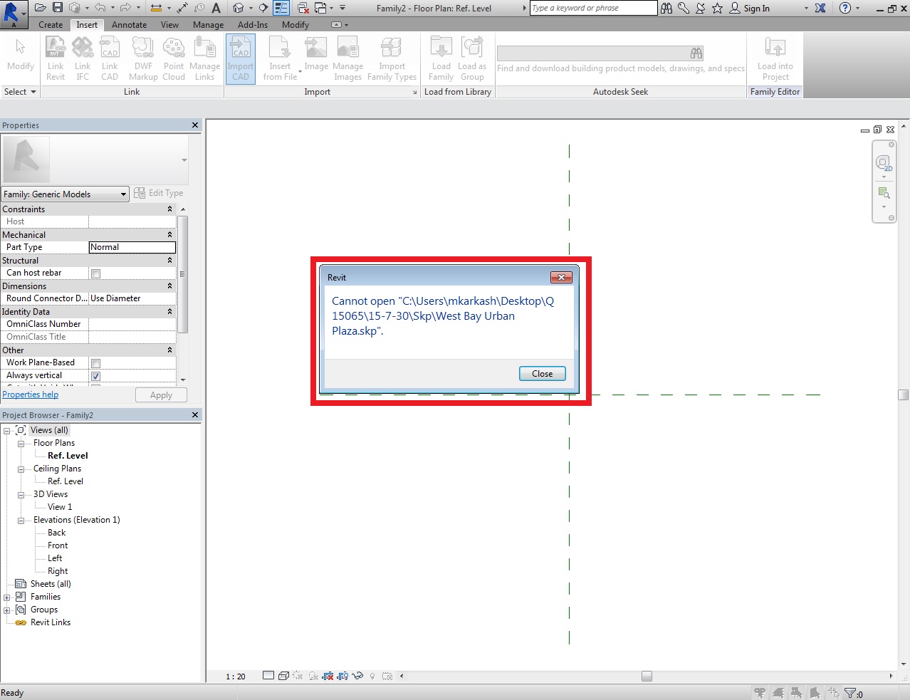 Solved: Import Sketchup file to Revit - Autodesk Community