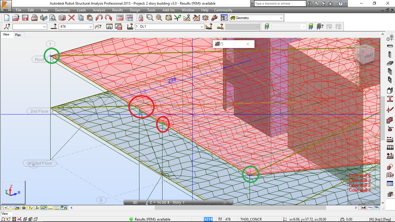 metal decking and floor deck meshing issues - Autodesk Community