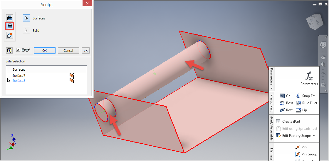 Cutting Surface with a Solid - Autodesk Community