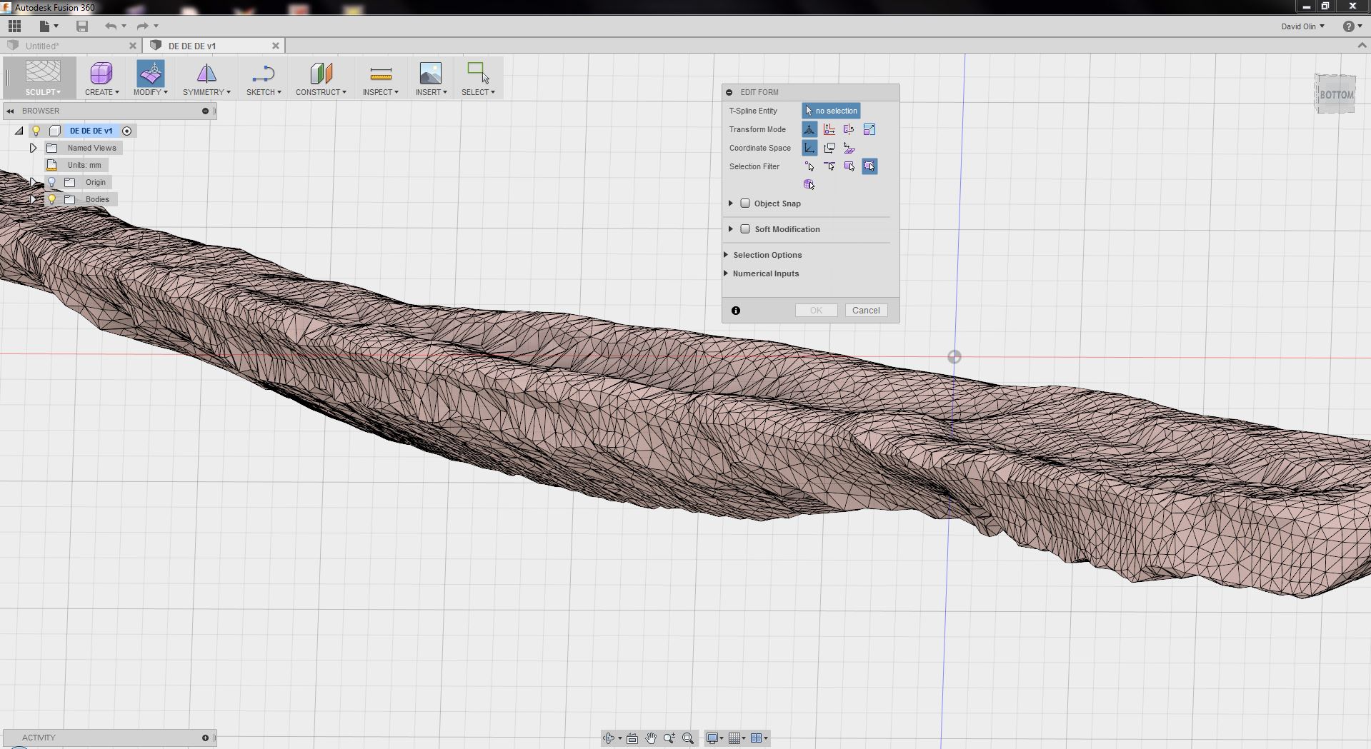 Solved: How do you edit the form of an uploaded object? - Autodesk Community