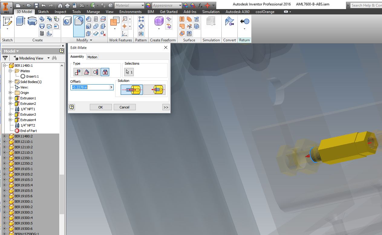 Negative Offset Fail in Assembly - Autodesk Community