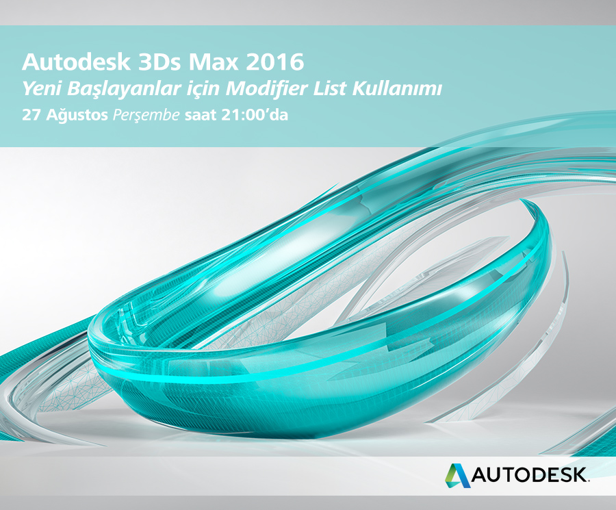 Autodesk 3Ds Max 2016 - Yeni Başlayanlar için Modifier List Kullanımı ...