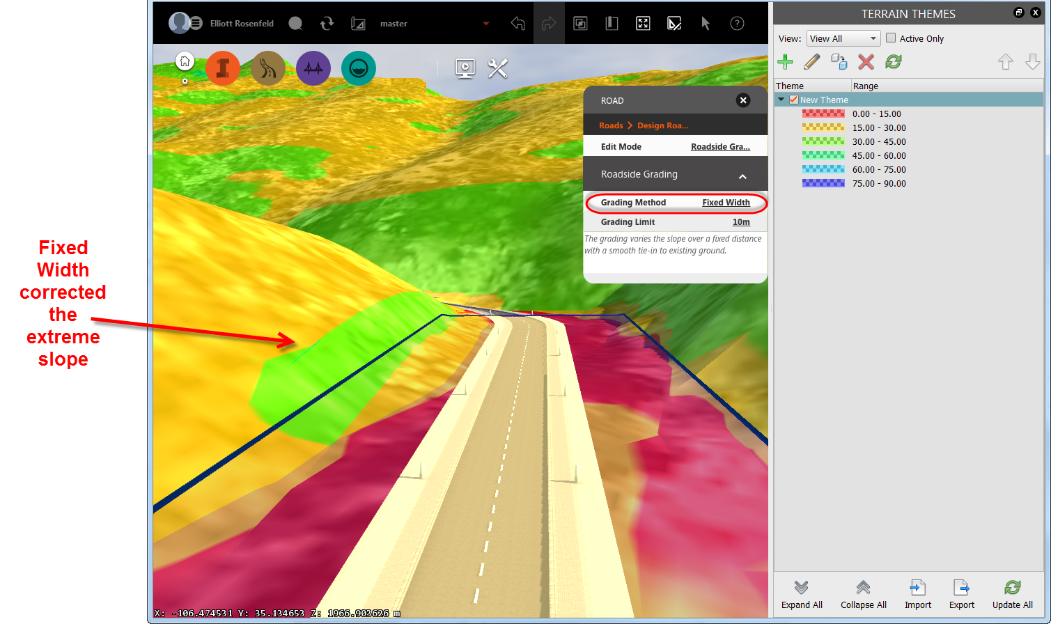 Use Terrain Themes When Modifying Roadside Grading - Autodesk Community