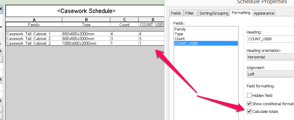 Solved: Schedules, Tagging, and Count - Autodesk Community