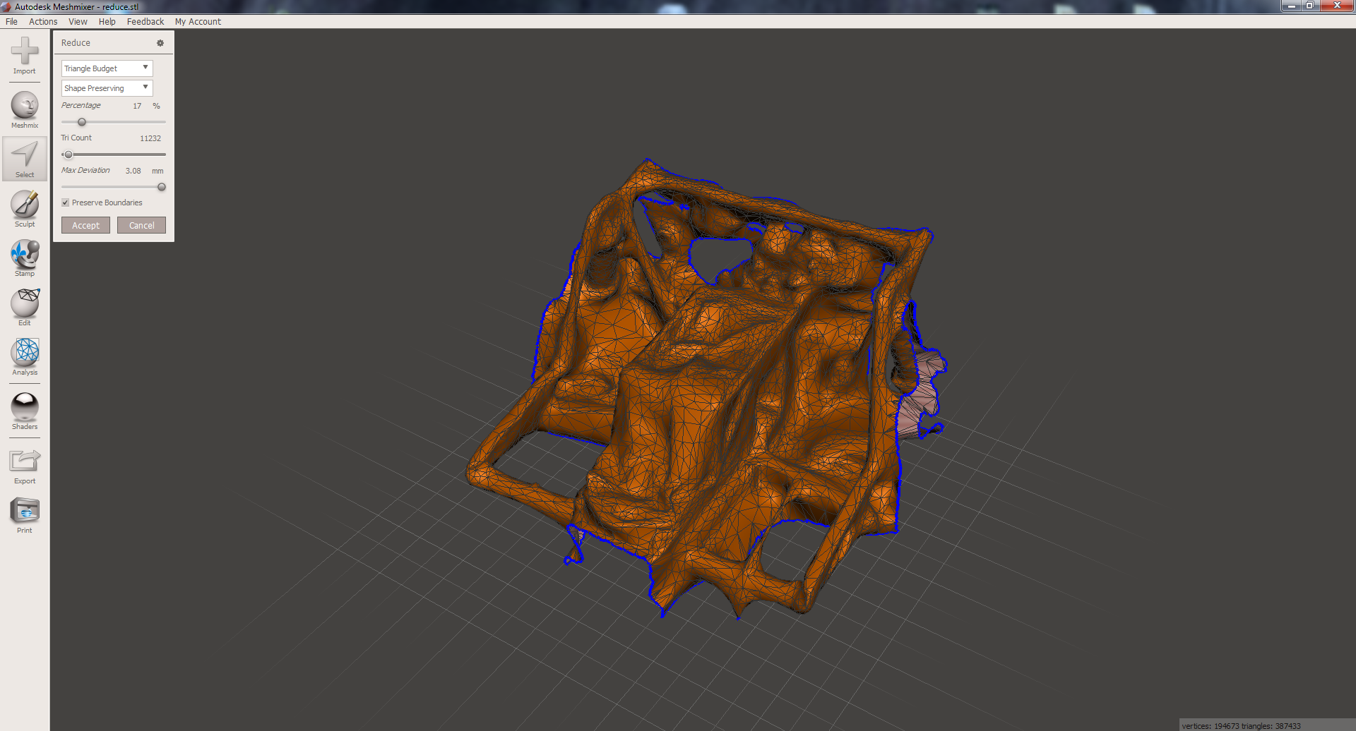 Solved: Mesh Conversion to T-Spline - Autodesk Community
