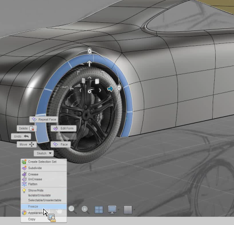 Freeze Command as in Alias SpeedForm - Autodesk Community