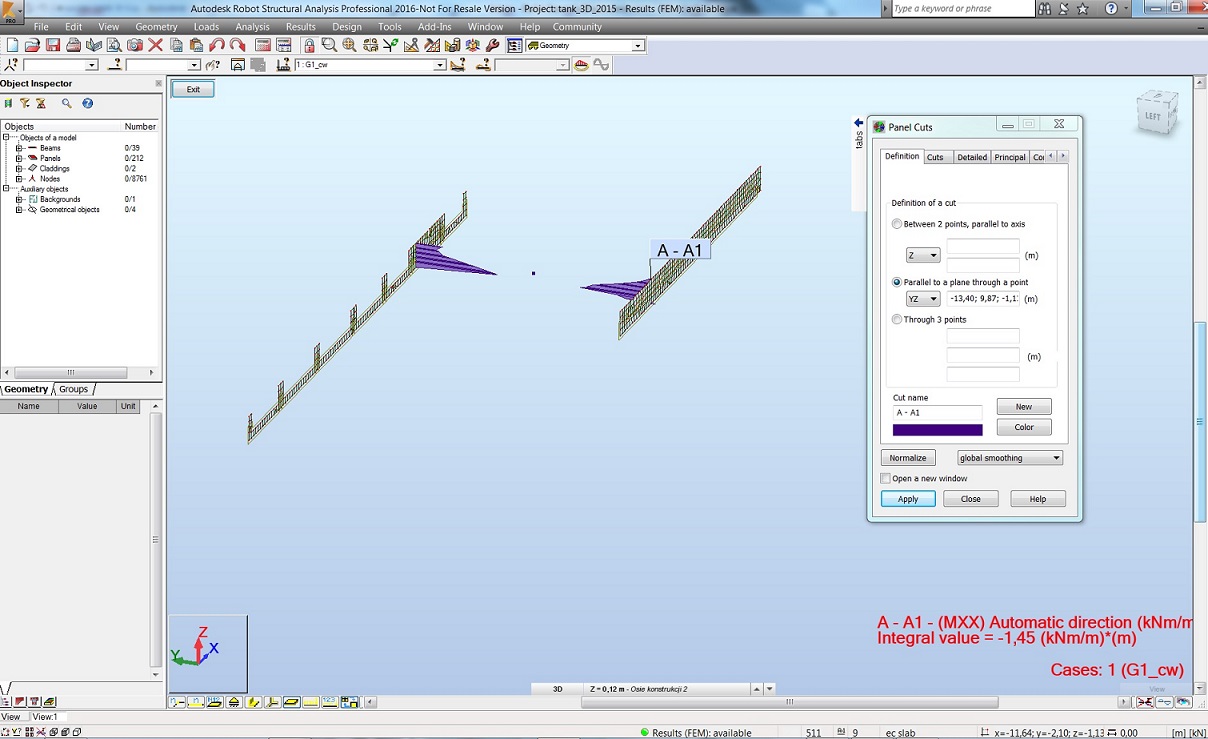 Solved: hydrostatic load- ARSA - Autodesk Community