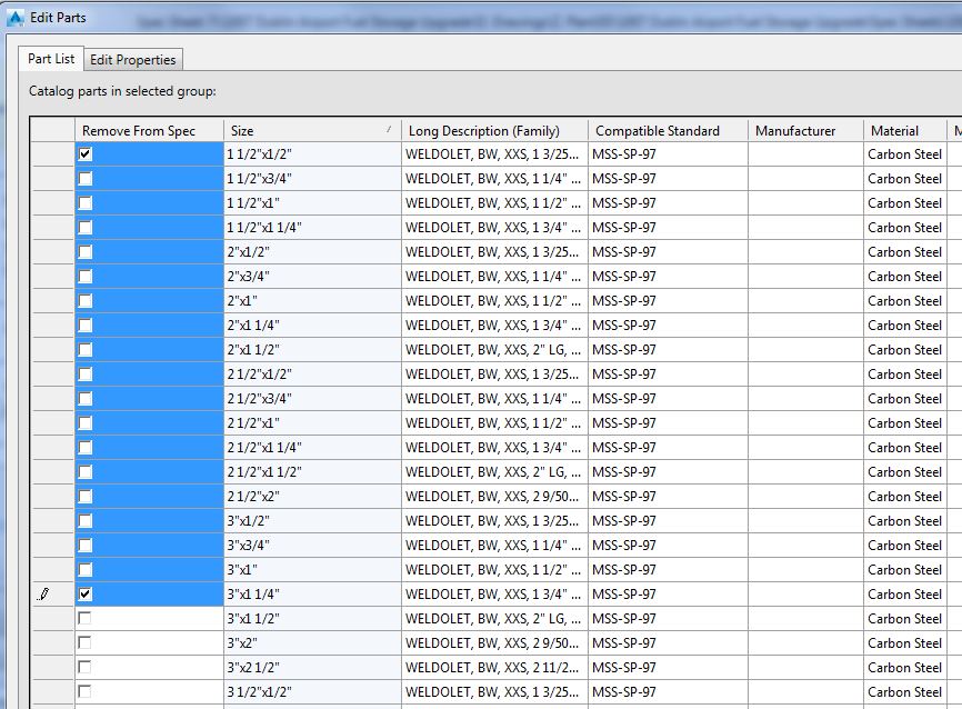 Solved: Edit Parts List - "Select All" option? - Autodesk Community