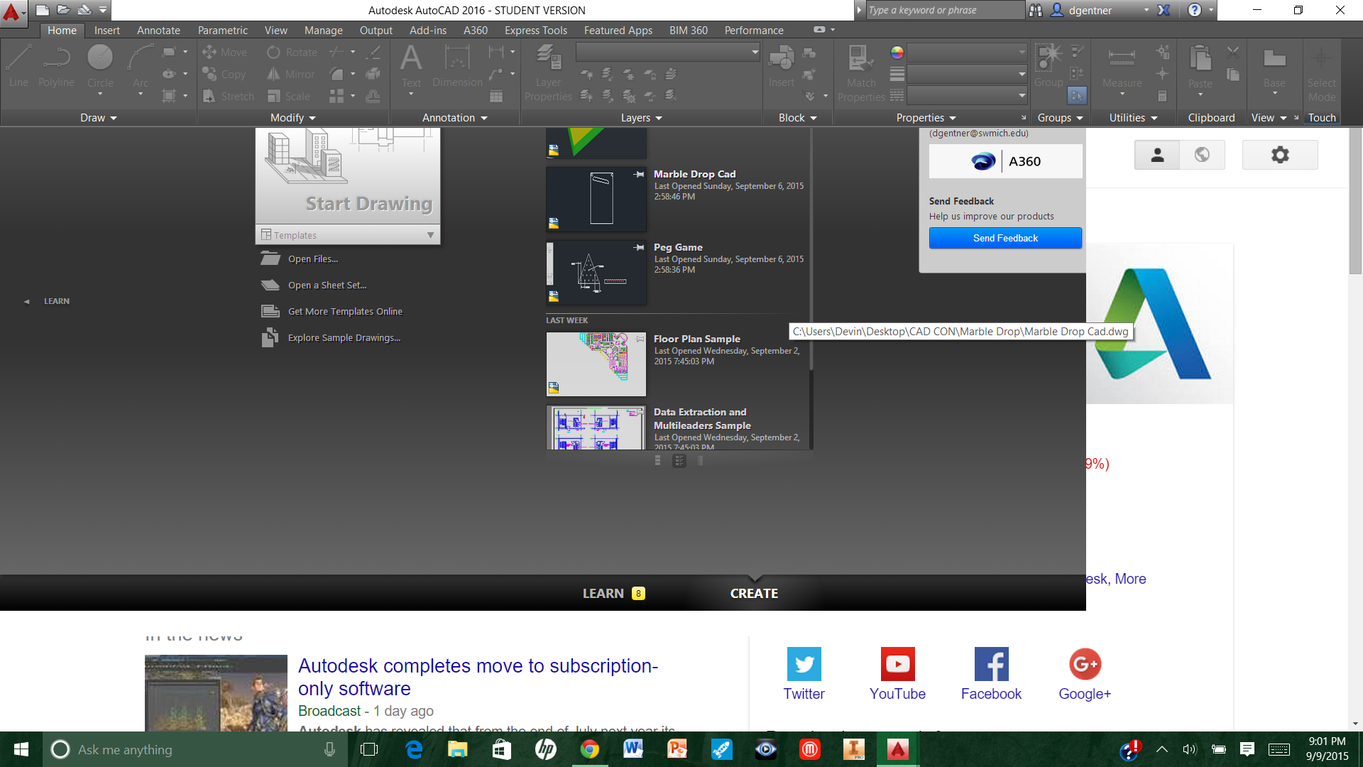 Screen Issues - Autodesk Community
