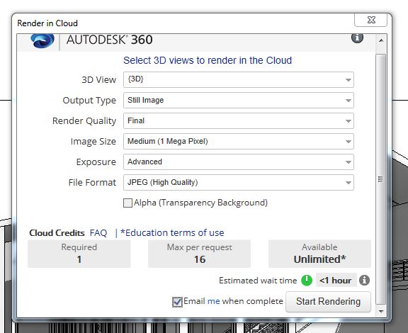 Solved: Problems with Render In Cloud - Page 2 - Autodesk Community