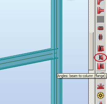 angle connection beam to column (flange) - Autodesk Community