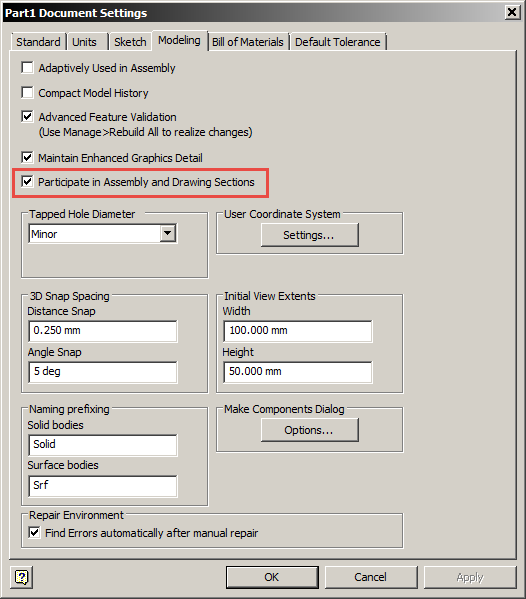 Solved: Sectioning Standard Parts in a Drawing - Autodesk Community