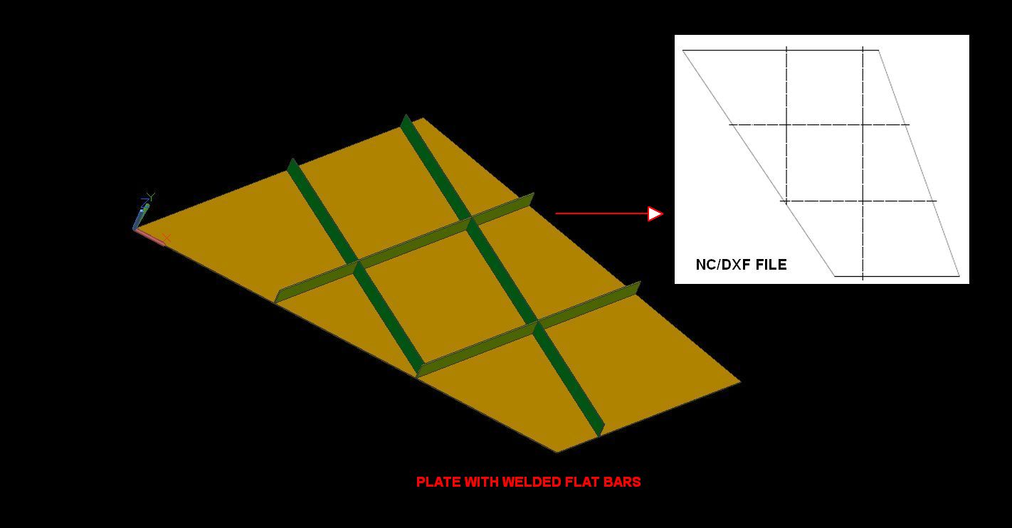 Solved: NC/dxf files for plates (with traces of beams) - Autodesk Community