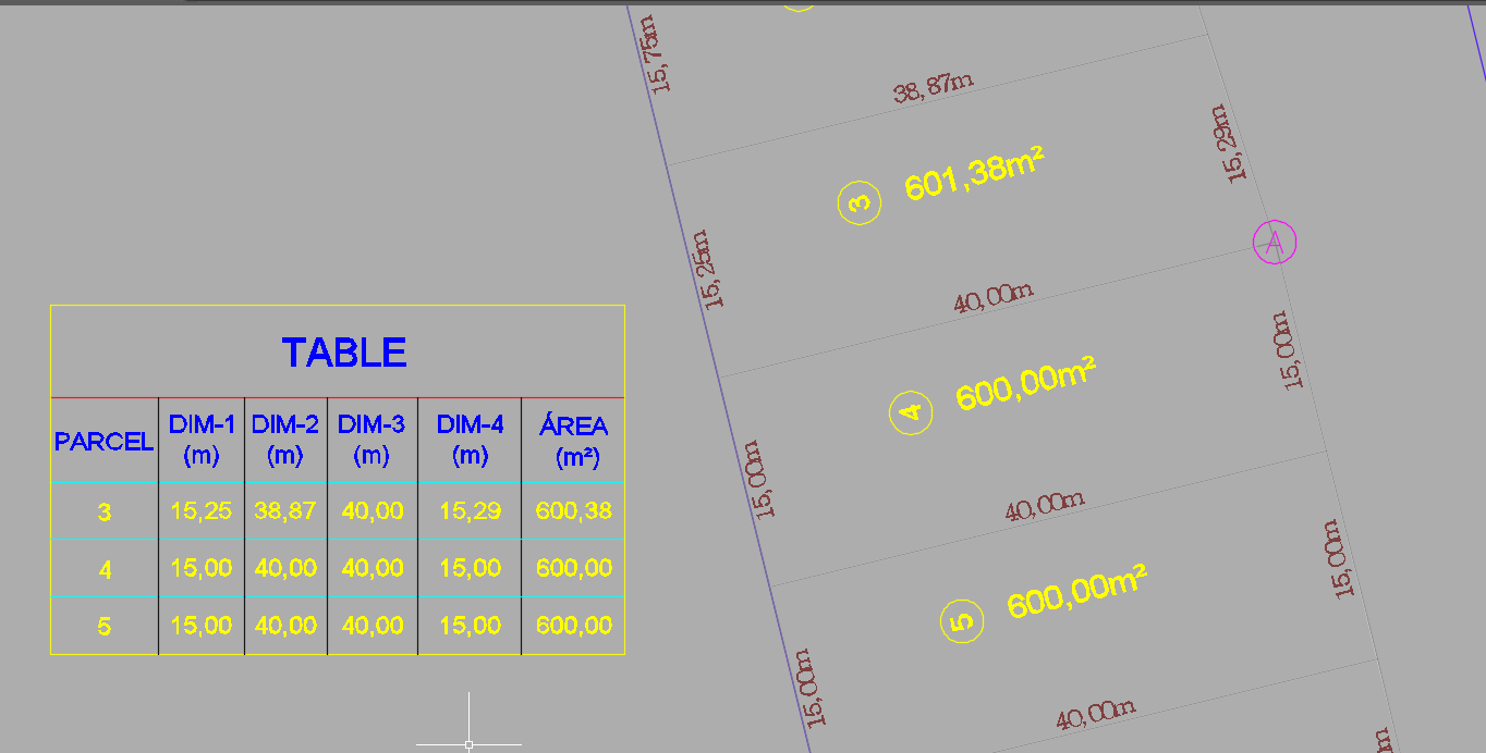 Create Parcels Table - Autodesk Community