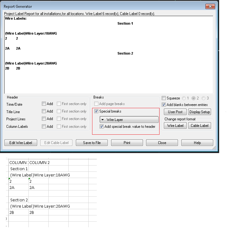 Solved: Reports: Wire label with wire gauge size? - Autodesk Community
