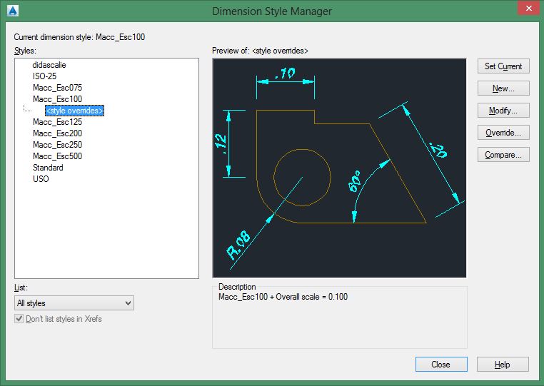 Solved: Dimension "Style override" is created automatically - Autodesk Community