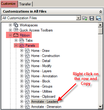 Solved: multileader tab/panel - Autodesk Community