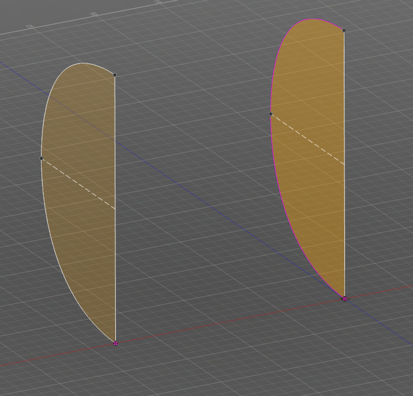 same dimensions result into different splines - Autodesk Community