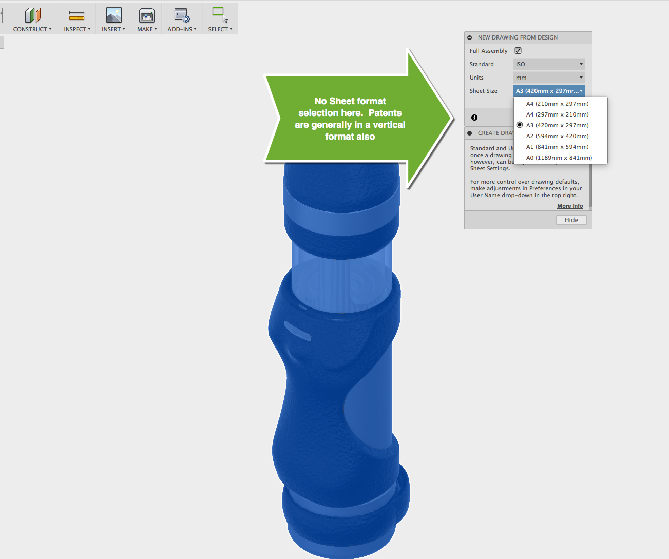 Solved: Vertical/Horizontal Formatting - PATENT DRAWINGS - Autodesk ...