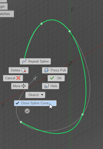 Solved: Problem with closed splines - Autodesk Community