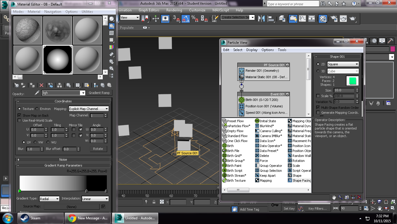 help PF sourcedint applyed on my material. - Autodesk Community