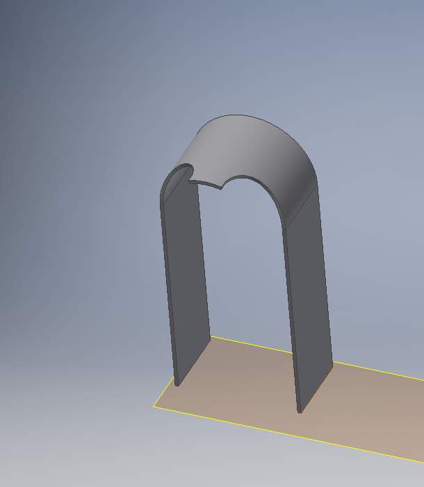 sheet metal corner round in non flat areas - Autodesk Community
