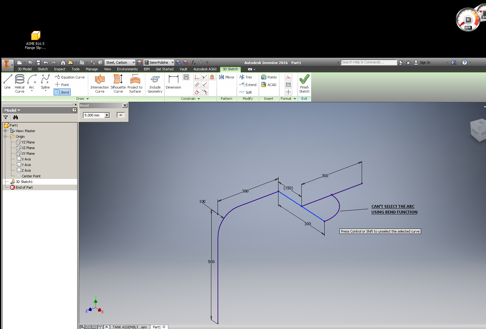 PLEASE FIX BEND COMMAND ON 3D FUNCTION - Autodesk Community