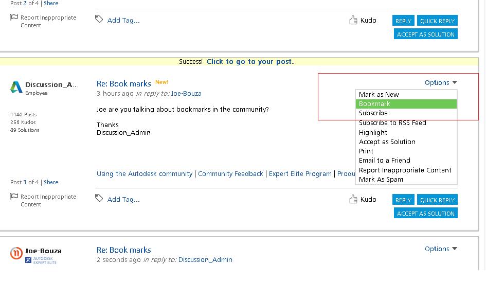 Solved: Book marks - Autodesk Community
