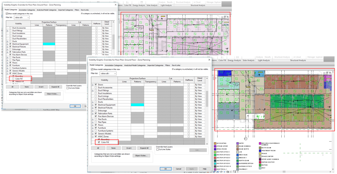 Zone Color Scheme - Autodesk Community