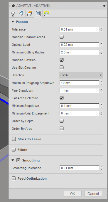 Solved: 3D Adaptive toolpath weirdness - Autodesk Community