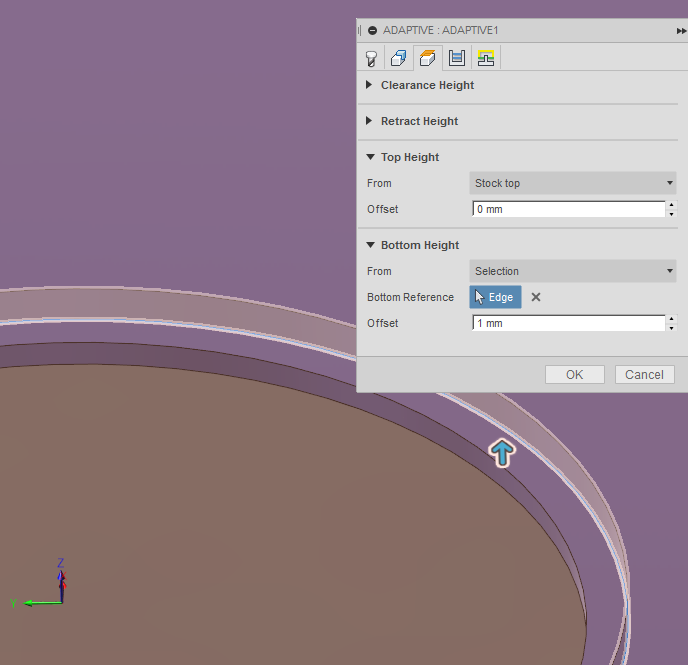 Solved: 3D Adaptive toolpath weirdness - Autodesk Community