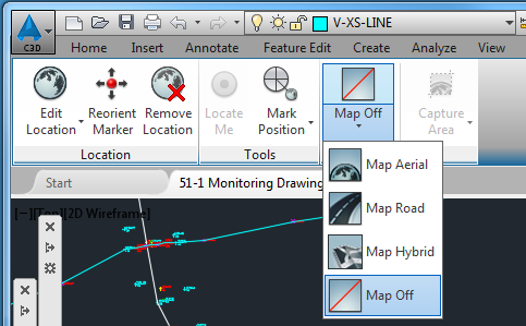 Geographic command > from map: Dialog Box does not display correctly - Autodesk Community