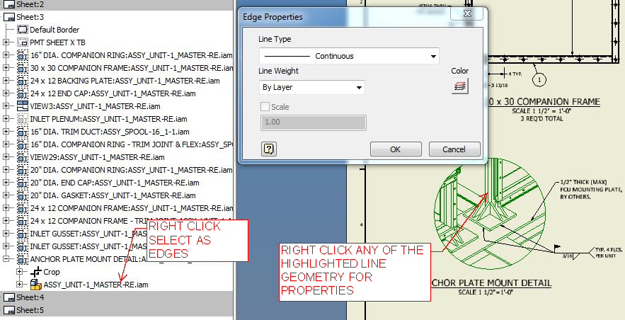 Solved: Exibition of reference parts in 2D drawings - Autodesk Community