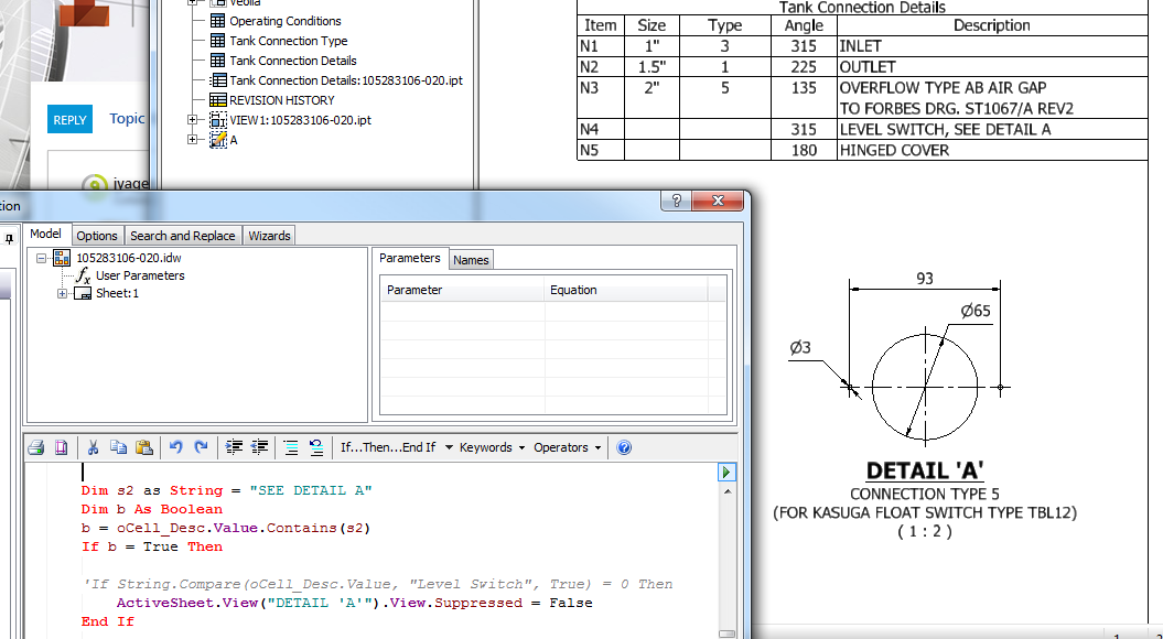 Same detail in multiple parts - Autodesk Community