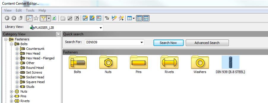Solved: MOVE PUBLISHED CONTENT CENTER PART TO ANOTHER FOLDER - Autodesk ...