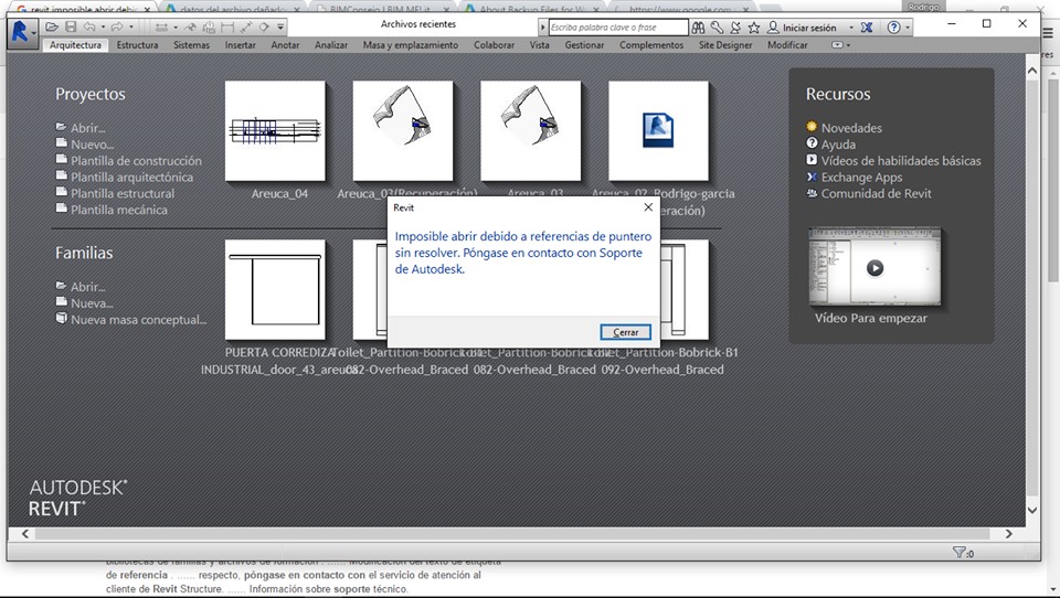 Problem to open a central revit file - Autodesk Community