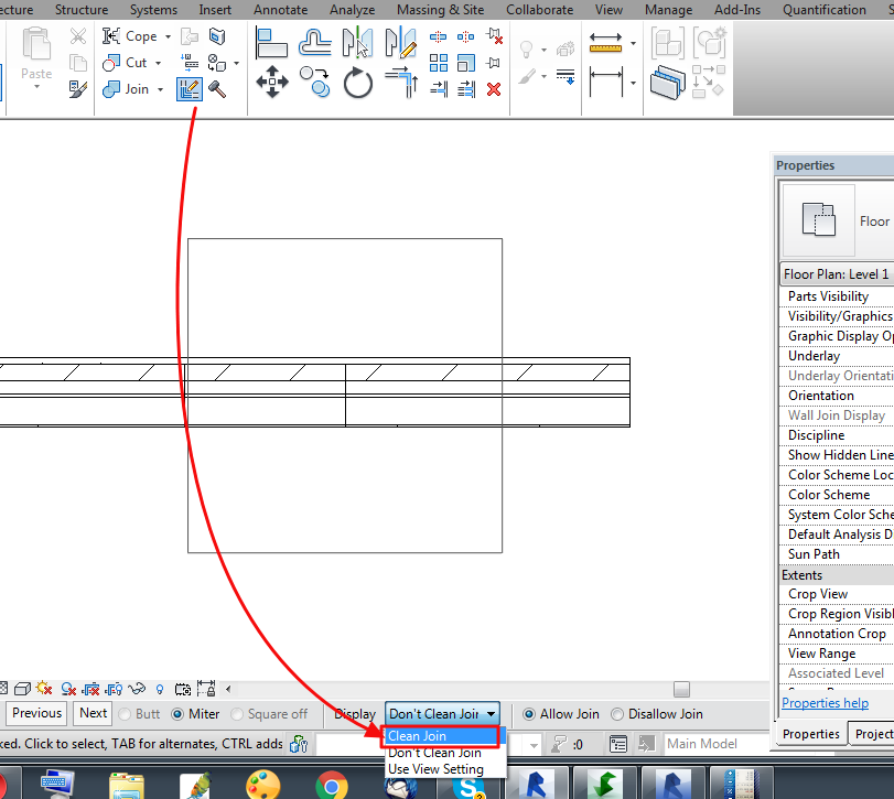Solved: Hiding the Line caused by the Split Element Tool. - Autodesk Community