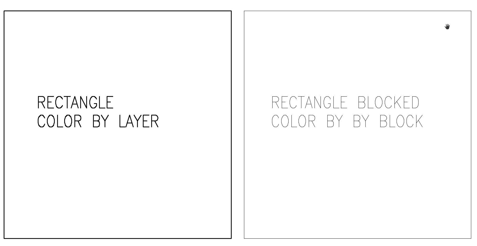Solved: Block ploting lineweights with view port color overrides - Autodesk Community