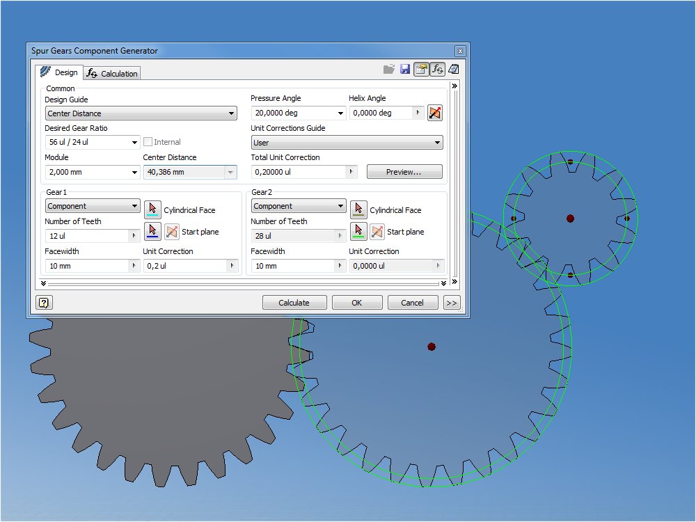 Solved: How to generate an appropriate spur gear? - Autodesk Community