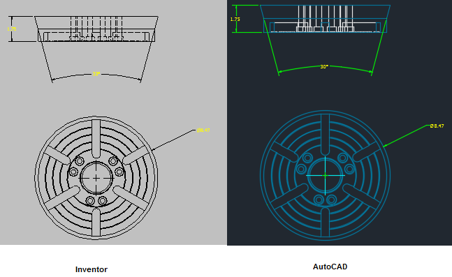 Change Inventor DXF Linetype to suit AutoCAD Template - Autodesk Community