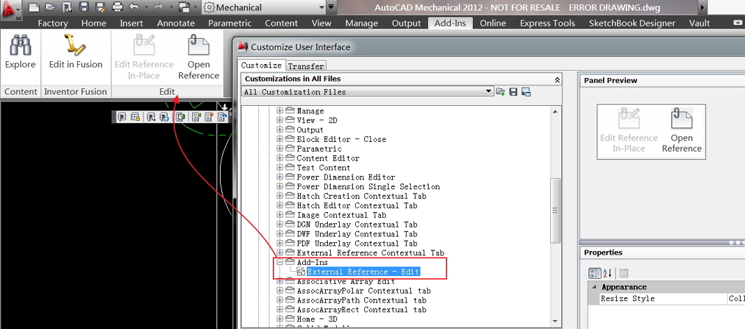 Can you combine multiple Add-Ins ribbon tabs? - Autodesk Community