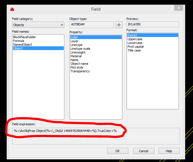 Solved: Object property field text - Autodesk Community